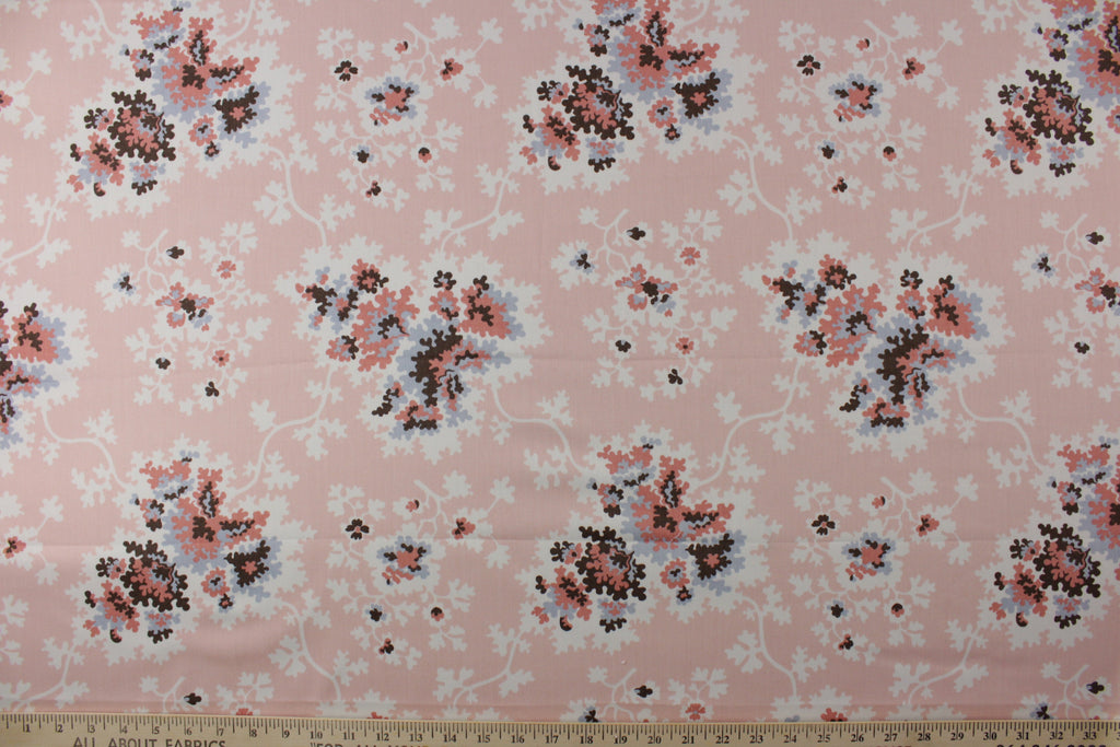 Tilton Fenwick Cecilia Fabric in Pink – All About Fabrics