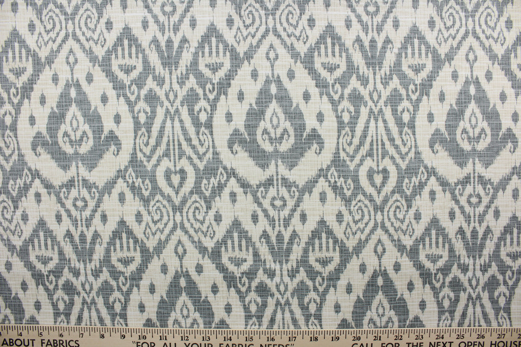 Richloom Solarium© Ashmore in Pebble – All About Fabrics