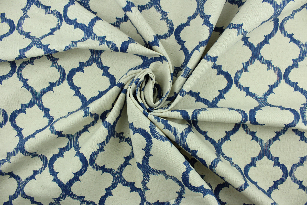 Richloom© Enhance In Indigo - All About Fabrics