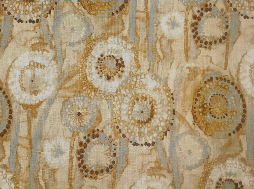 Waverly Majorca Fabric in Natural | Save More, Use Our Coupon Code ...