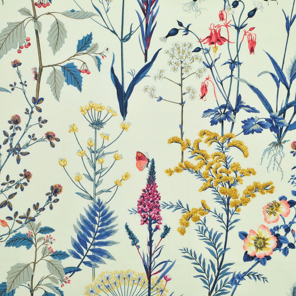 Isabella Floral Fabric in Sanctuary – All About Fabrics