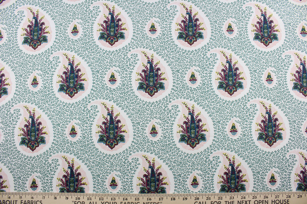 Tilton Fenwick Zulla Fabric in Emerald – All About Fabrics