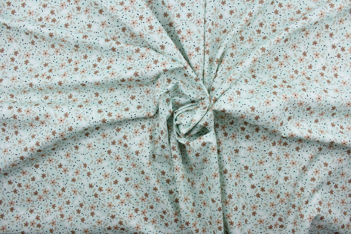 Poppie Cotton© Cicely in Green - All About Fabrics