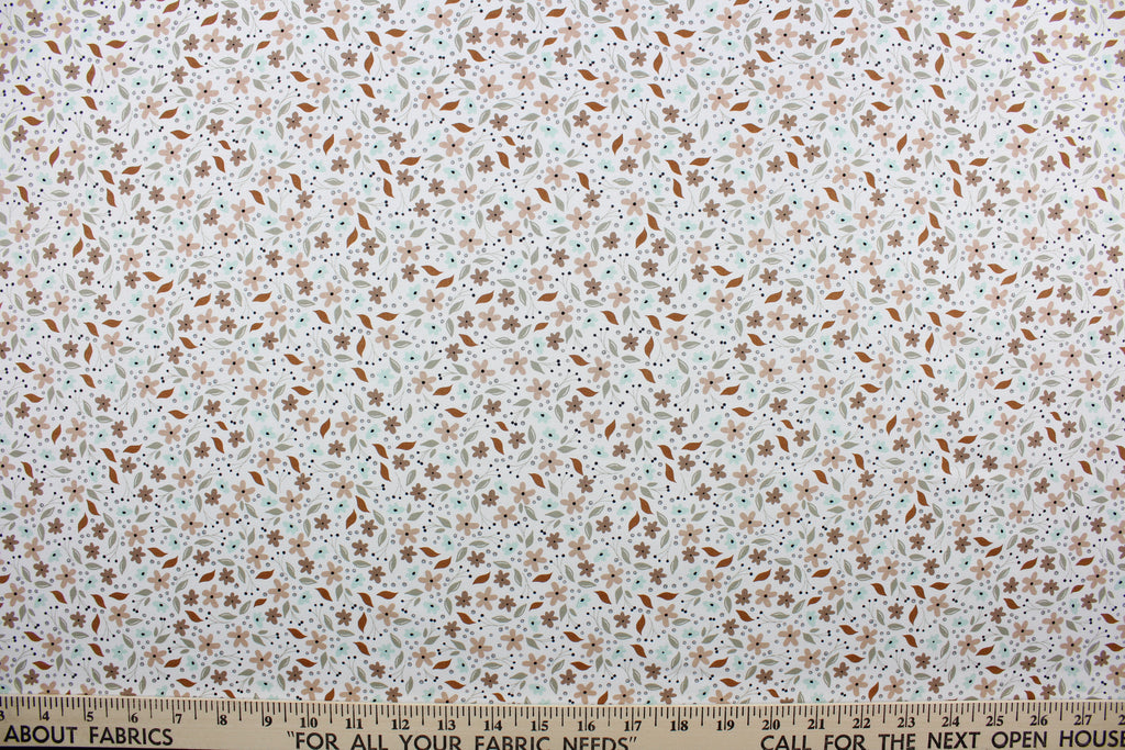 Poppie Cotton© Cicely in White – All About Fabrics