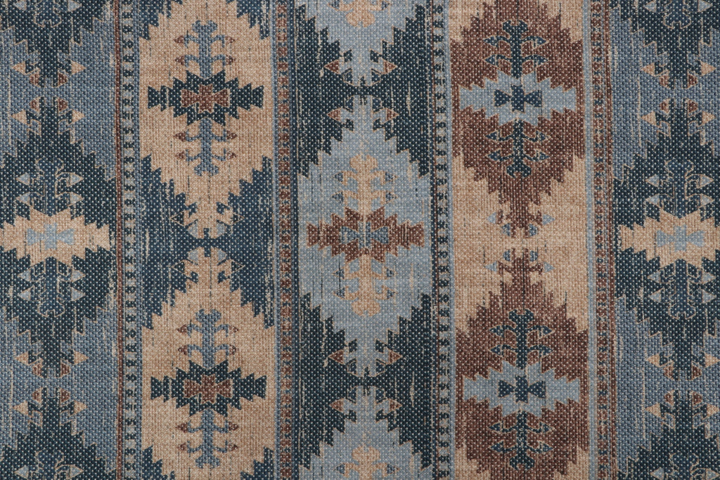Waverly Wanderlust Southwestern Fabric in Denim – All About Fabrics