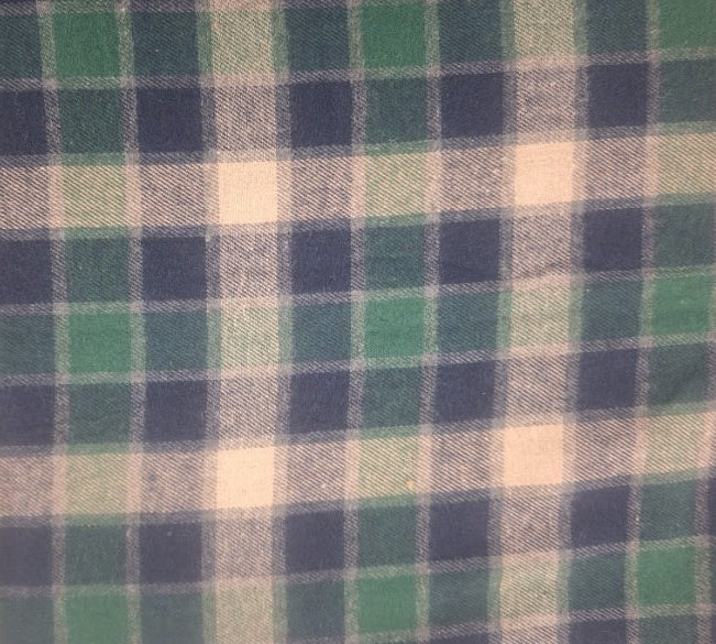 Flannel Squares Flannel Fabric in Earth Tones – All About Fabrics