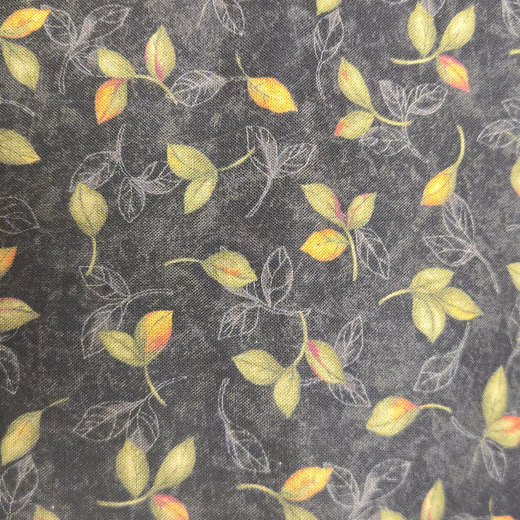 Marcus Fabrics, Studio 37 Falling Quilting Fabric in Charcoal – All ...