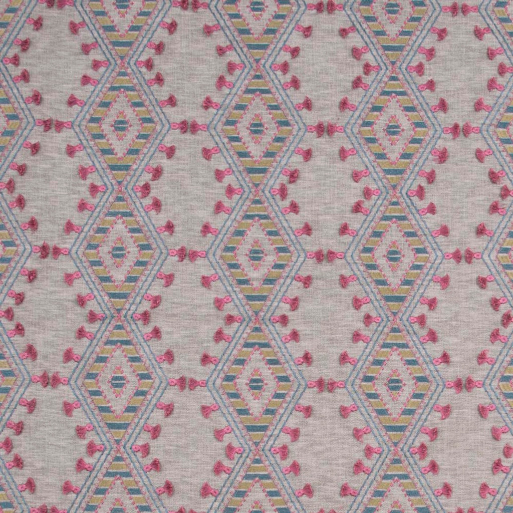 Carole Fabric World Travels Embroidery Fabric in Jewel – All About Fabrics