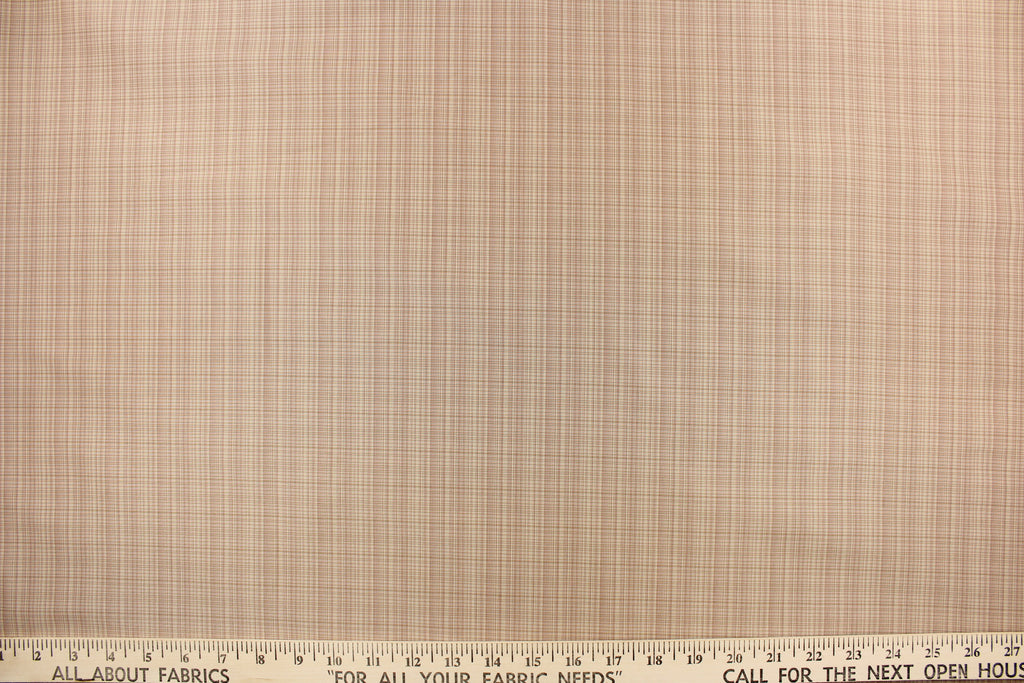 Yarn Dye Stripe Collingwood in Rosebud – All About Fabrics