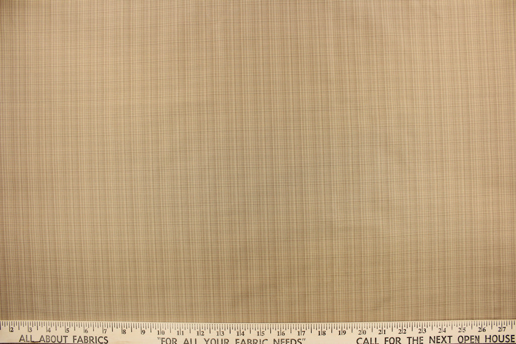 Yarn Dye Stripe Collingwood in Sand Dune – All About Fabrics
