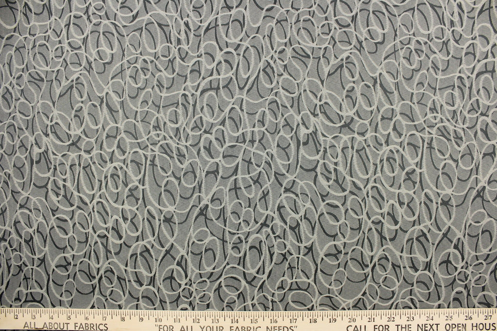 Richloom Platinum Line© Vaughn in Graphite – All About Fabrics
